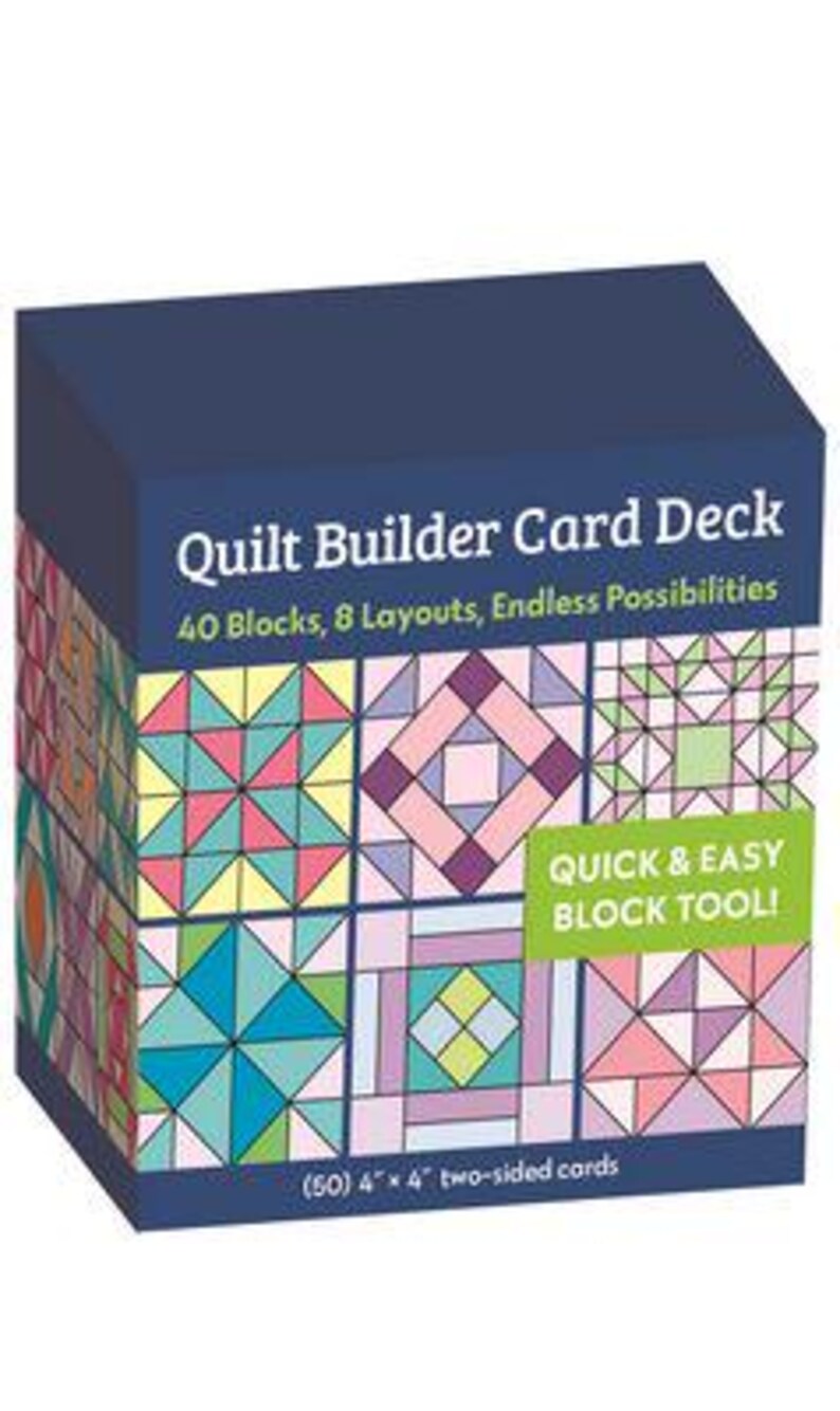 Quilt Builder Card Decks - Etsy