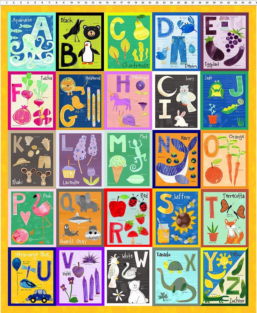 Abc's of Color Collection by Jennifer Heynen for in the Beginning ...