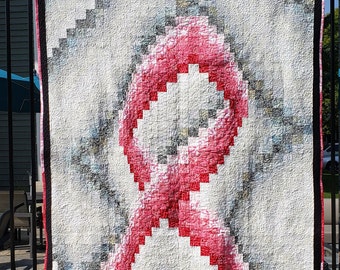 Breast Cancer Quilt - Etsy