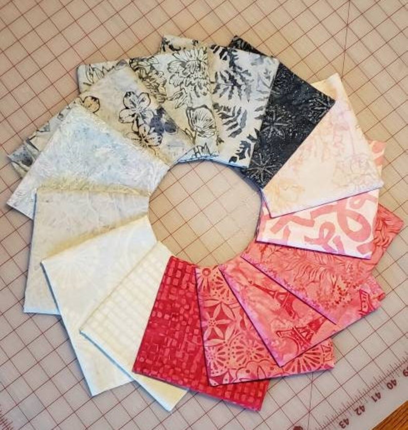 Breast Cancer Ribbon Quilt Kit - Etsy
