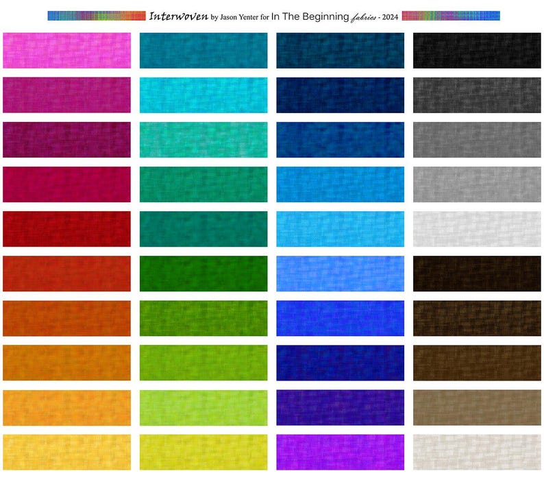 Summer Sparkles Quilt Kit, Interwoven Collection - Etsy