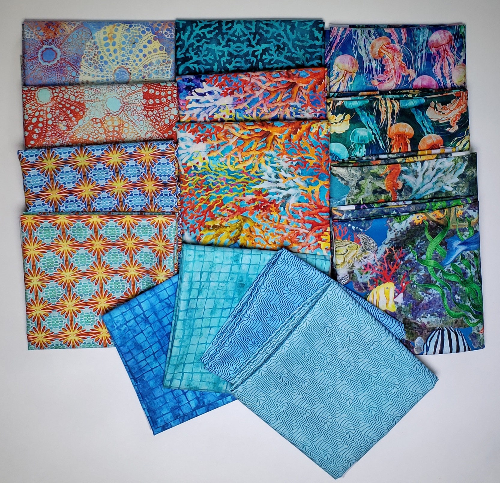 Calypso II Bundles Fabric Collection From in the Beginning Fabrics - Etsy