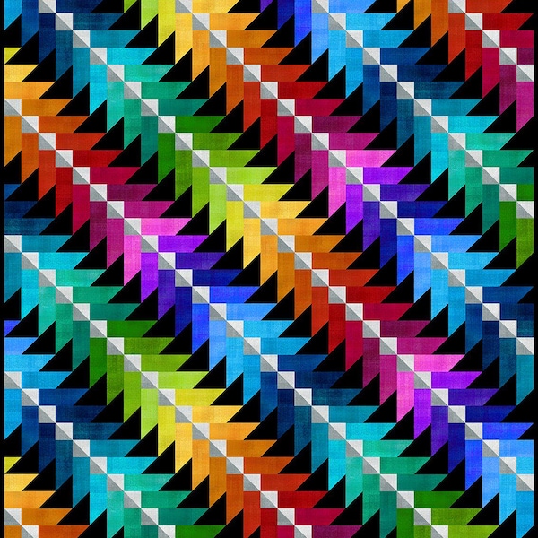Cascade Quilt Pattern - Etsy