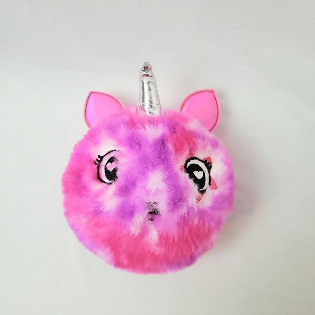 Unikitty puff Keychain Backpack Cat Unicorn Heart eye - Etsy