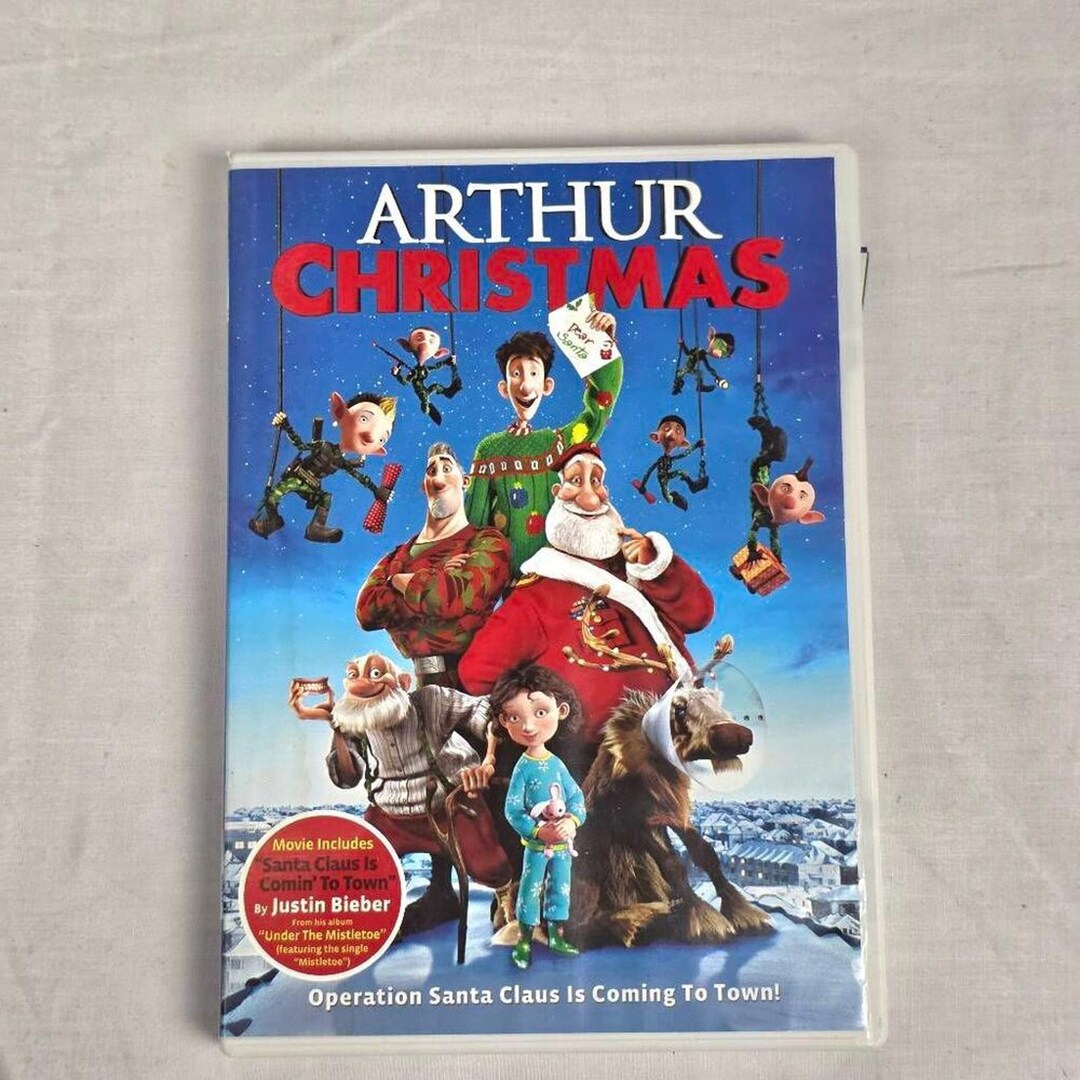 Arthur Christmas DVD Animated Holiday Movie - Etsy