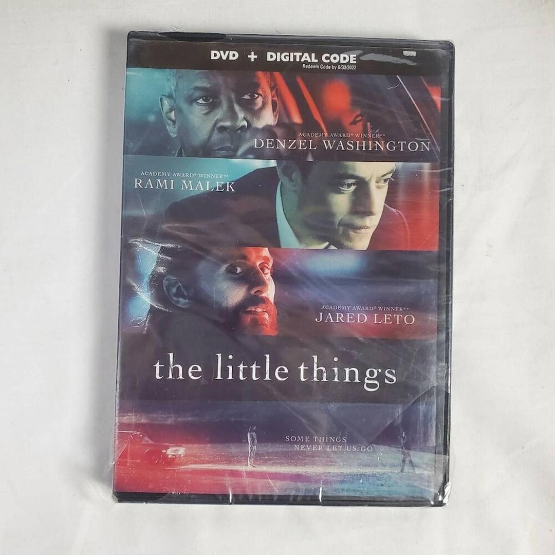 The little Things (DVD + Digital, 2021, Denzel Washington, Rami Malek ...