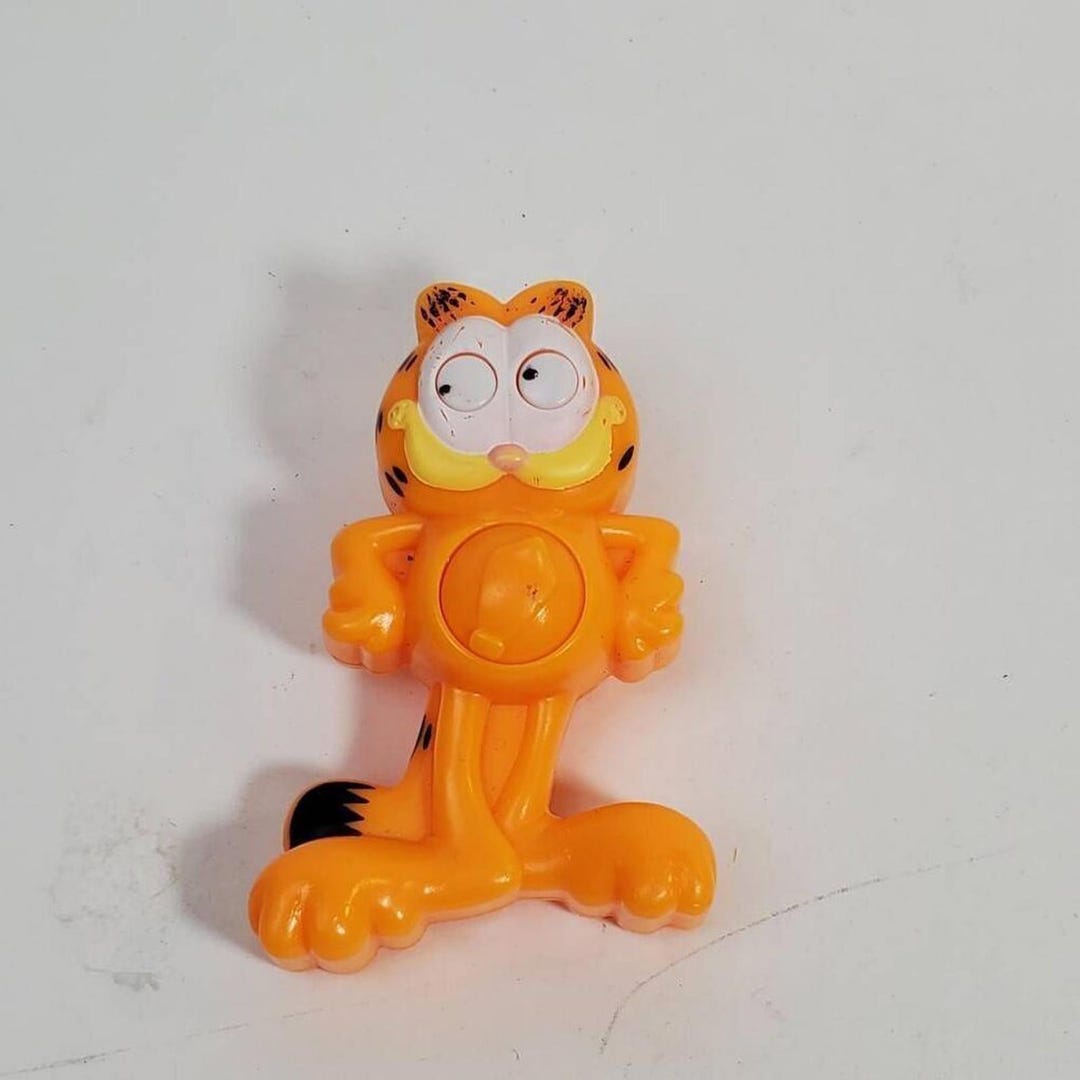 Vintage Burger king Garfield the Movie toy - Etsy
