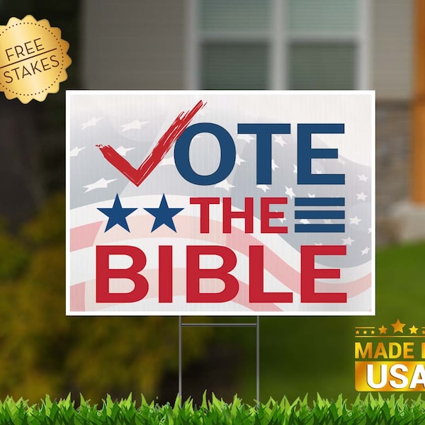 Republican Yard Sign - Etsy