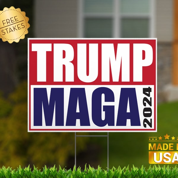 Anti Maga Yard Sign - Etsy