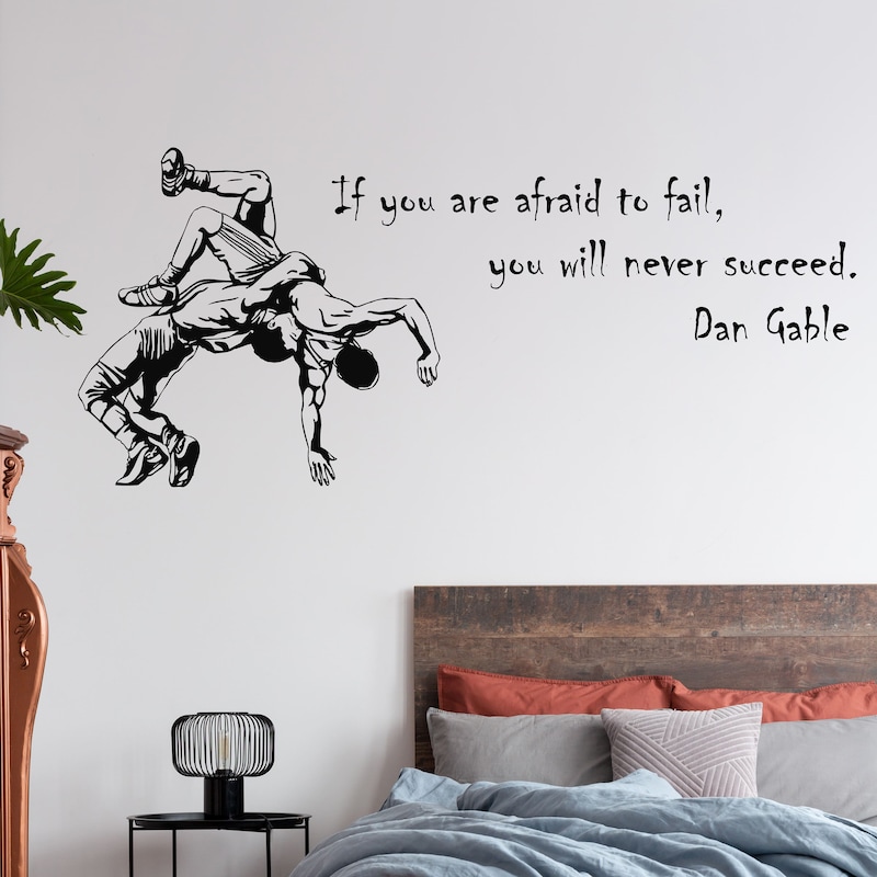 Sport Quote Wall Decal - Etsy