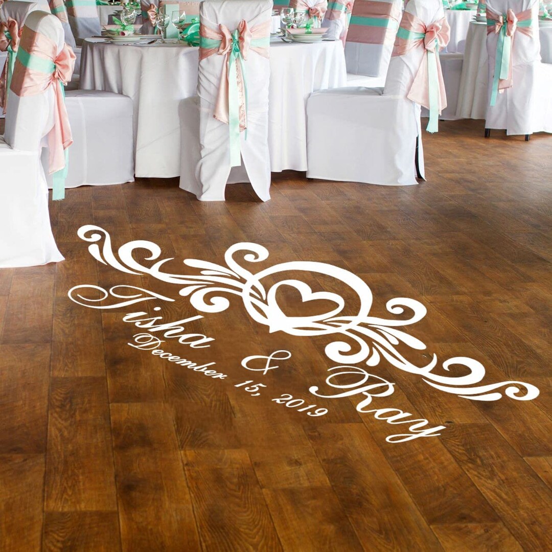Decal for Dance Floor Wedding and Bday Dance Floor Decal - Etsy