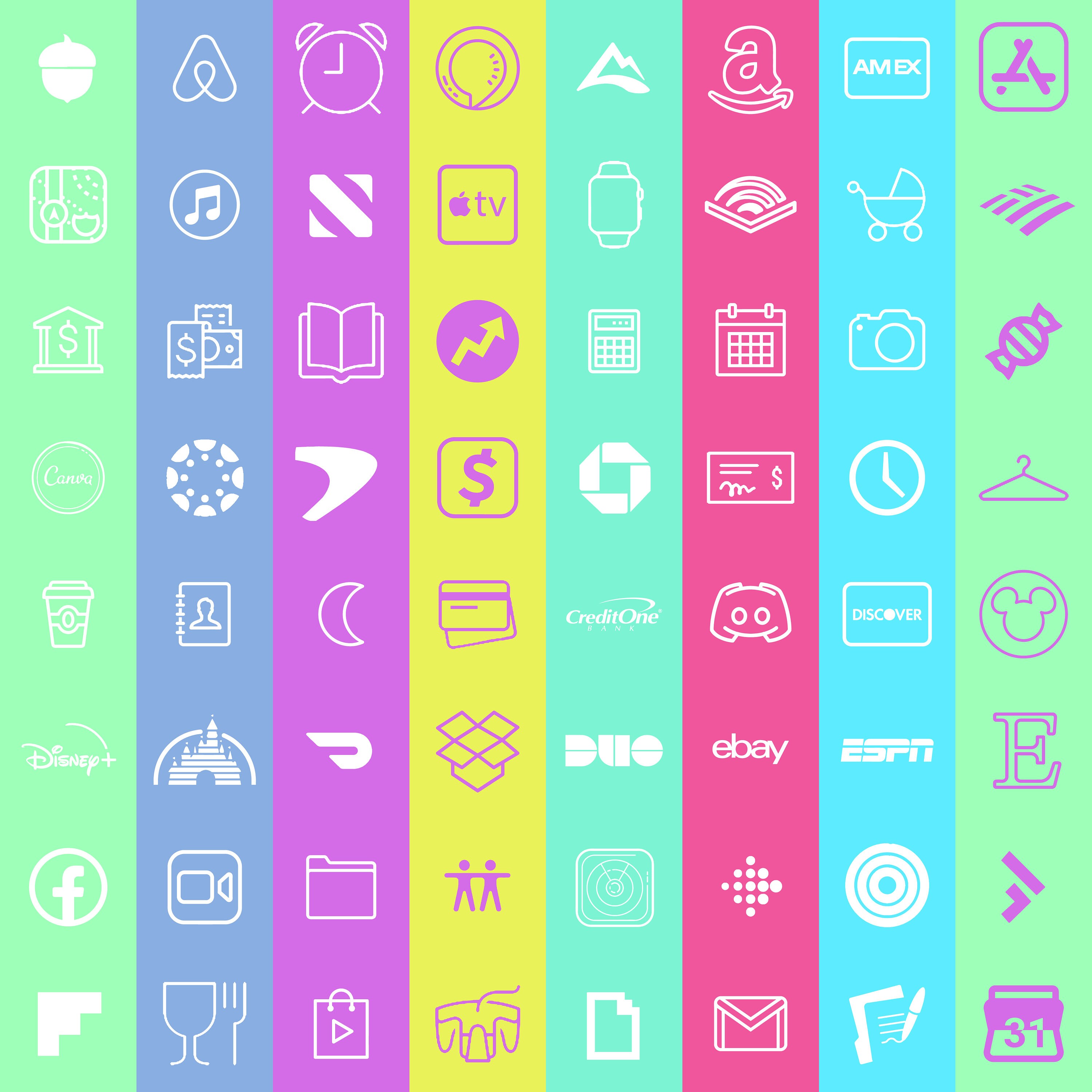 90s Baby Retro 182 Aesthetic Custom App Icons Pack Iphone - Etsy