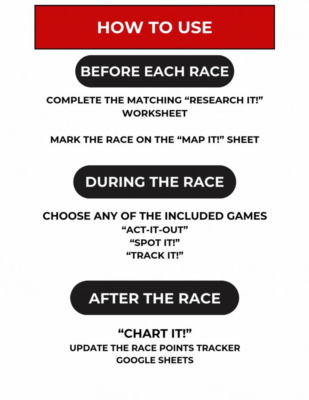 Racing Around the World Worksheets - Etsy