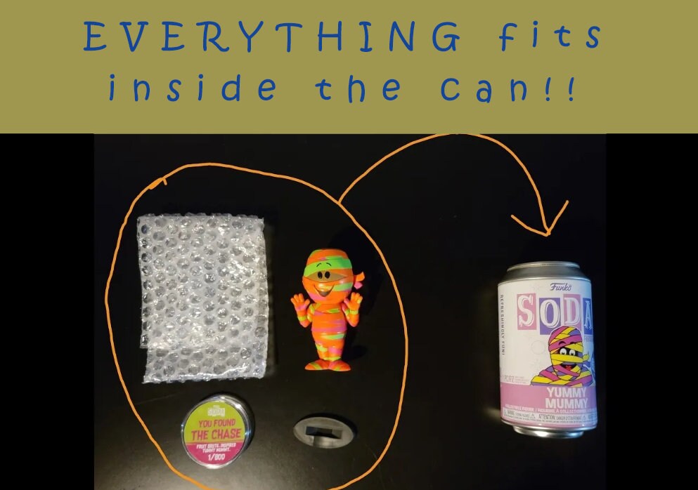 SPD Funko Soda Kit 2-pack: Original Pog Protector + Stand Funko Soda ...