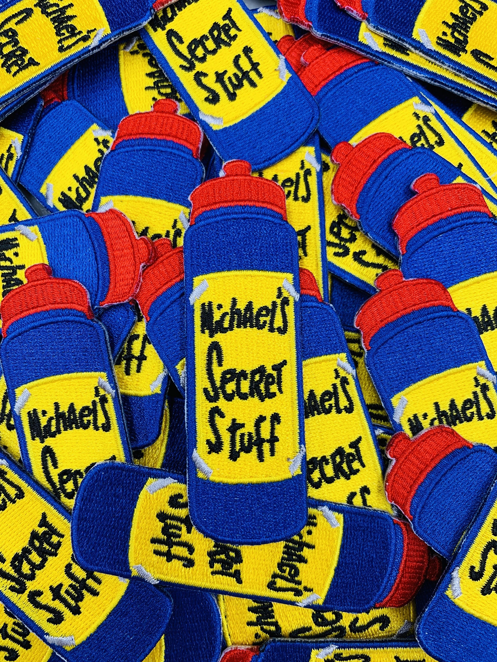 Michael's Secret Stuff Custom Embroidered Sew & Iron on | Etsy
