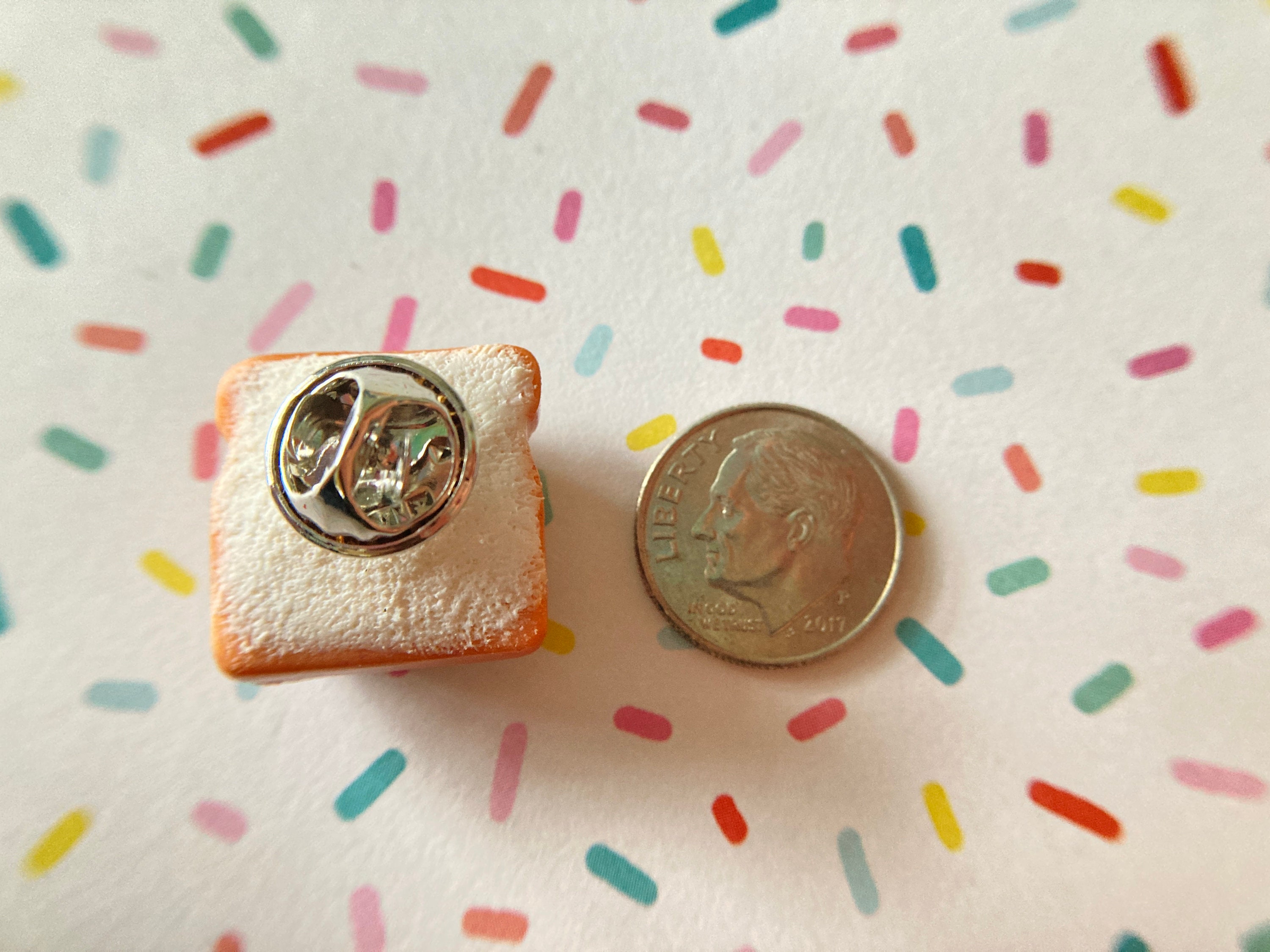 PBJ Sandwich Pin, Food Pins, Peanut Butter Jelly Pin, Snack Pins ...