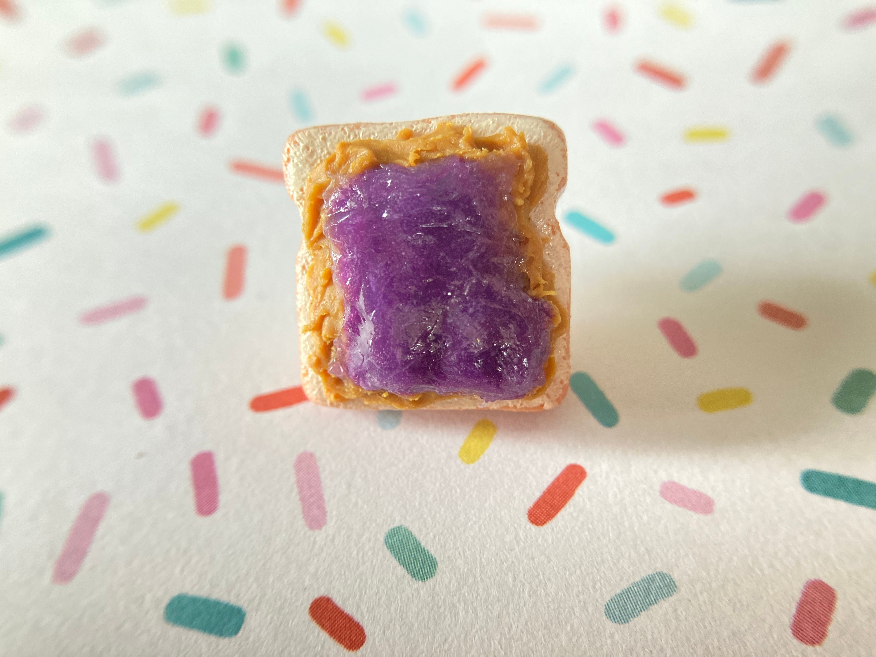 PBJ Sandwich Pin, Food Pins, Peanut Butter Jelly Pin, Snack Pins ...