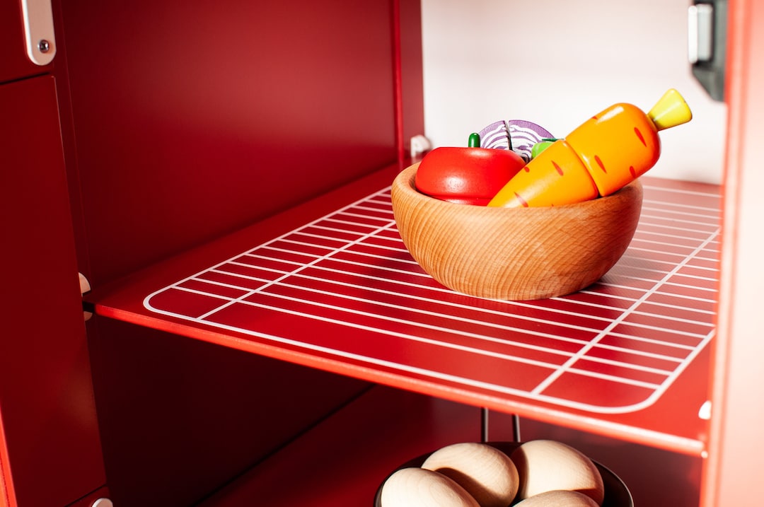 Red Ikea Duktig Oven Rack Sticker, Red Ikea Duktig Sticker Set - Oven ...
