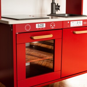 Red Ikea Duktig Sticker Set - Dishwasher, Oven and Microwave, Ikea ...