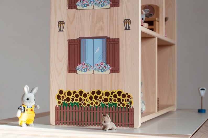 Flisat House Facade Stickers Flisat Dollhouse Window - Etsy