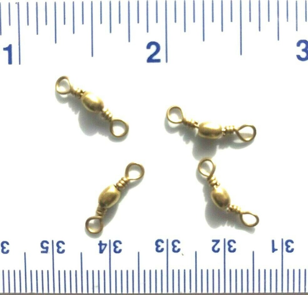 100 GT Super Strong Brass Barrel Swivels - Many Sizes - Etsy