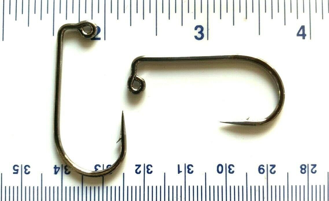 100 or 1000 Gerry's Tackle 32833 2X Strength Black Nickel 90 Degree ...