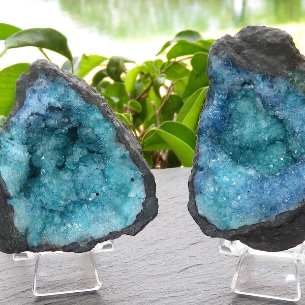 Blue Geode - Etsy