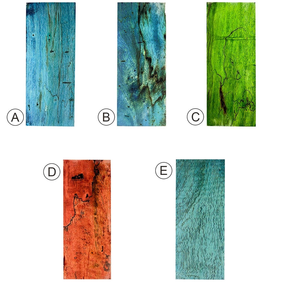Stabilized Wood Blocks , Wood Knife Handle, Natural Wood Crafting - Etsy