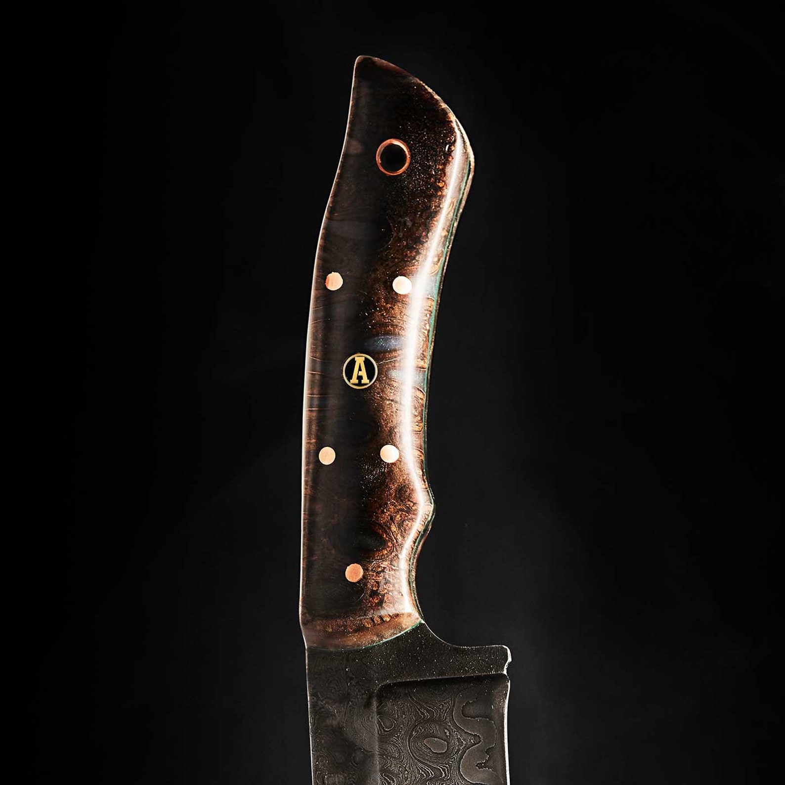 Mosaic Knife Pin - ALPHABET-II - - 1/4in - 5/16in - 3/8in - Brass ...