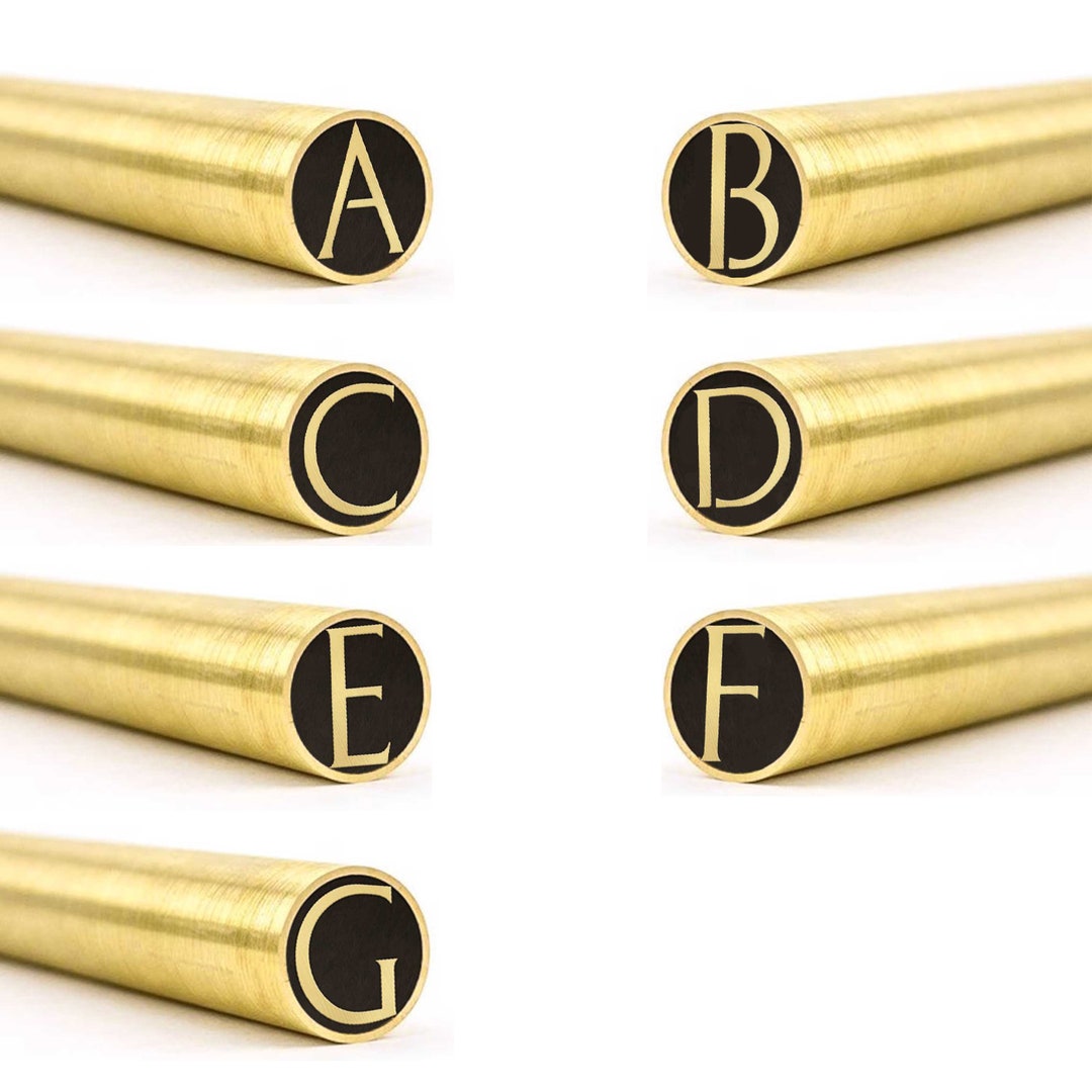 Mosaic Knife Pin - ALPHABET-I - 1/4in - 5/16in - 3/8in - Brass ...