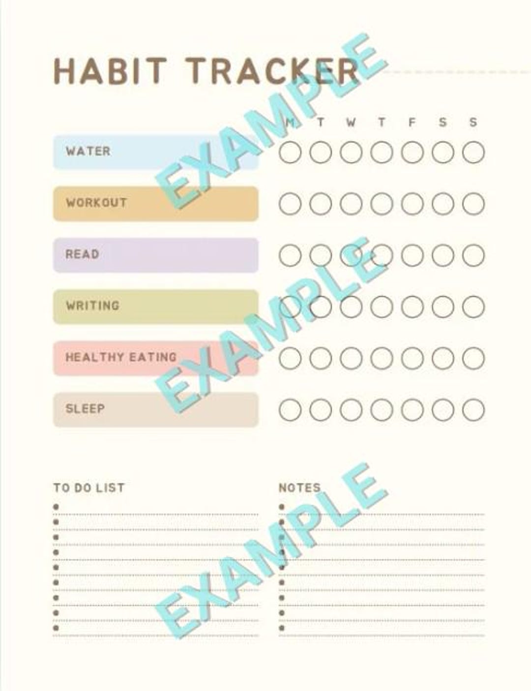 Habit Tracker – Daily Habits & Bullet Journal (digital PDF) - Etsy