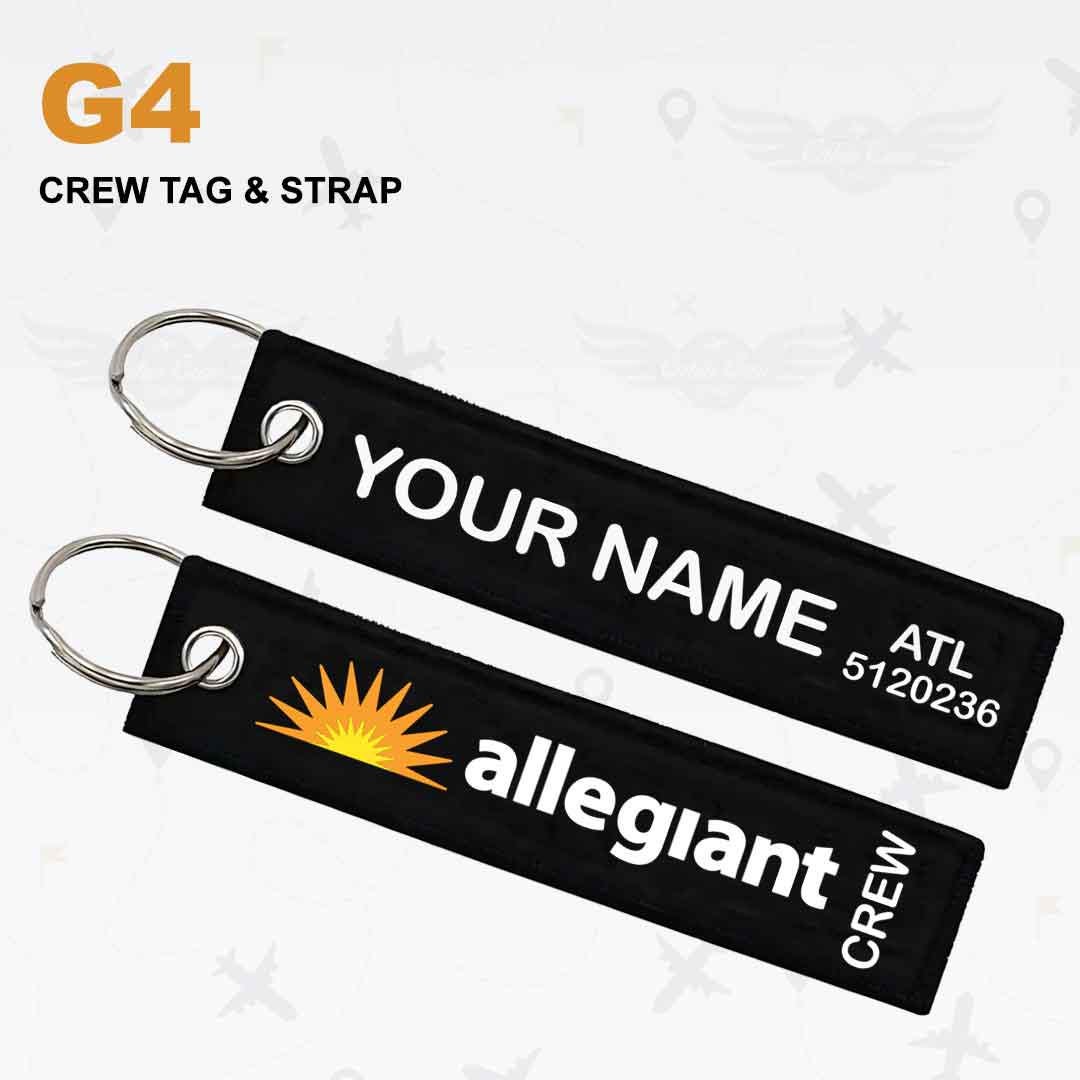 Allegiant Air Cabin Crew Tag & Strap - Etsy