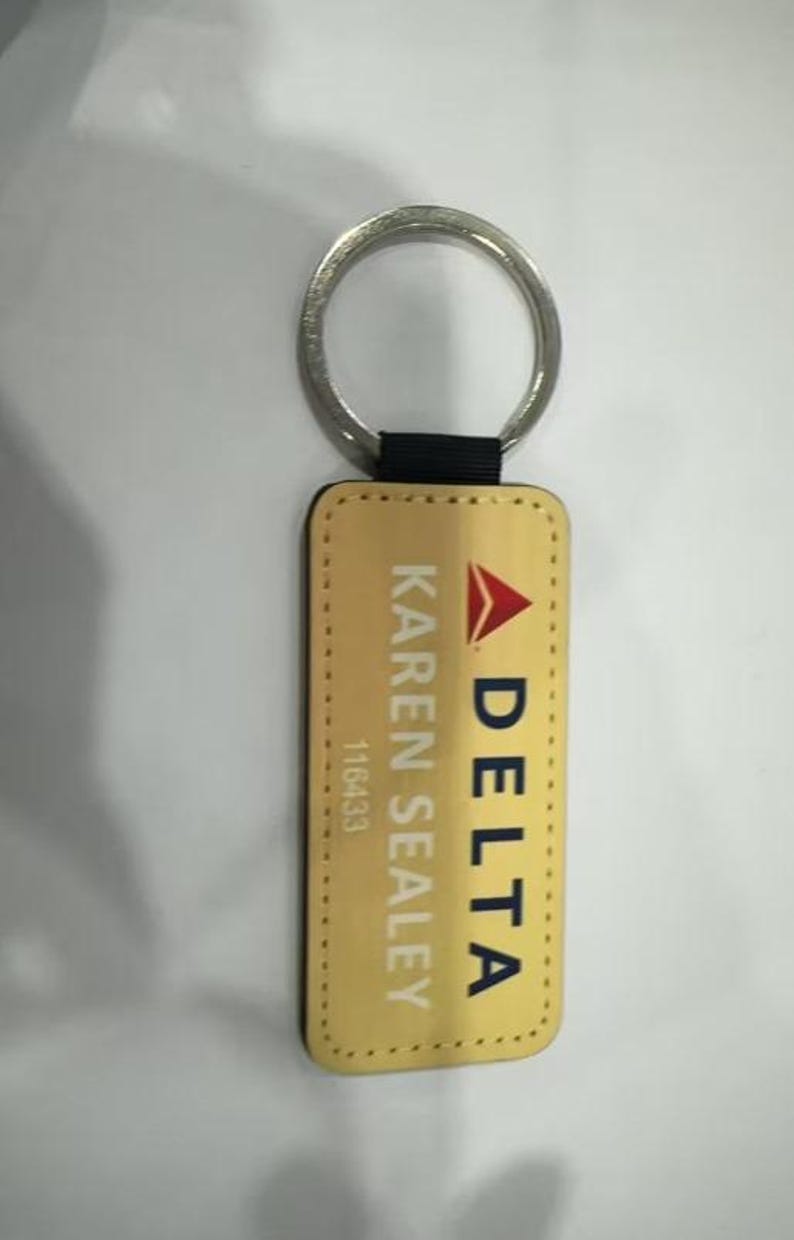 Personalized Airline Name Tag: Cabin Crew Luggage Accessory - Etsy