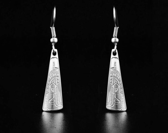 Canadian First Nations Hand Carved Sterling Silver Tricorner - Etsy