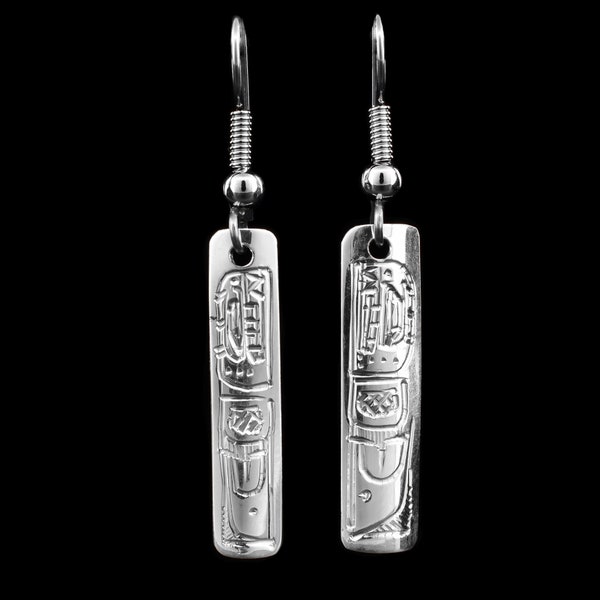 Orca Indigenous Earrings - Etsy