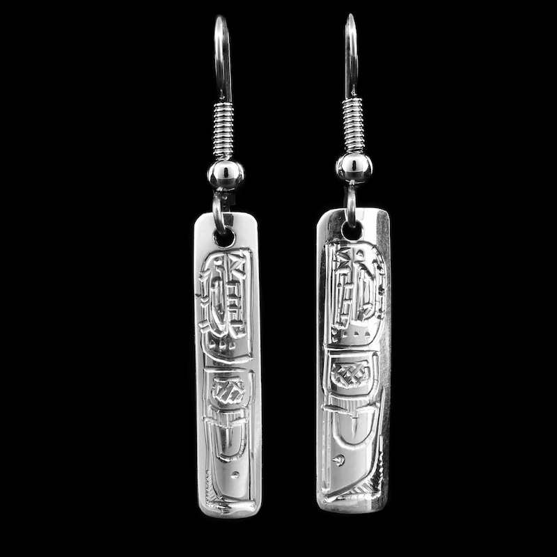 Orca Indigenous Earrings - Etsy