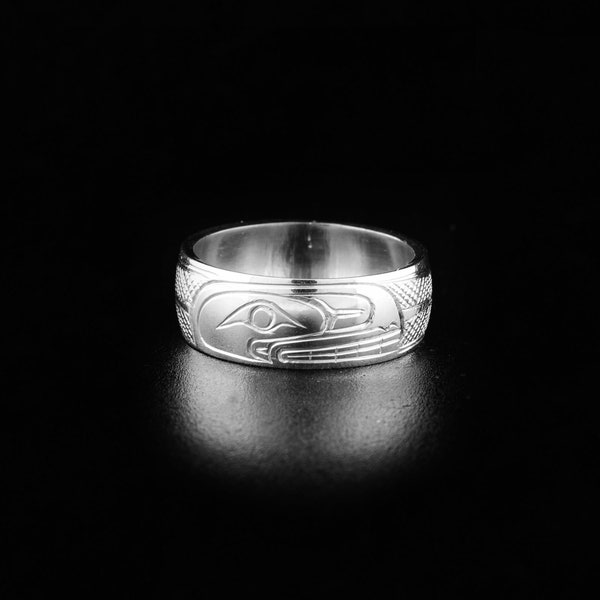 Indigenous Orca Ring - Etsy UK