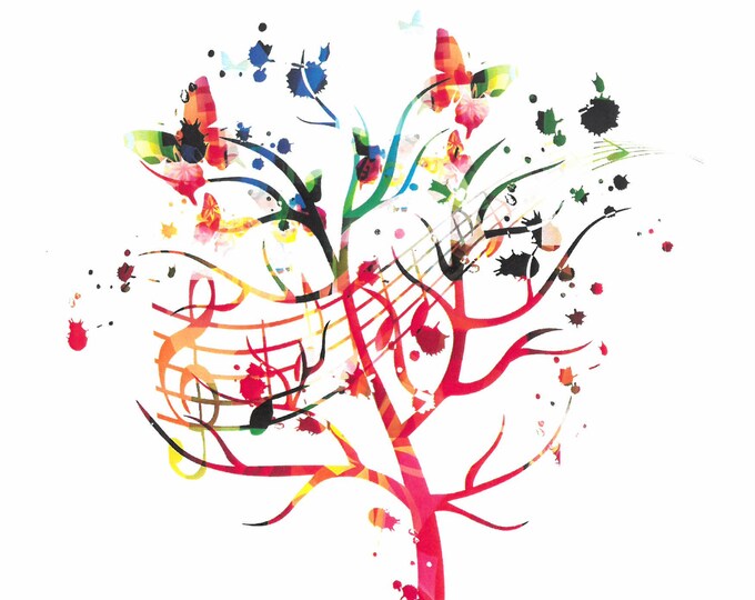 Birthday Card - Musical Theme - Etsy
