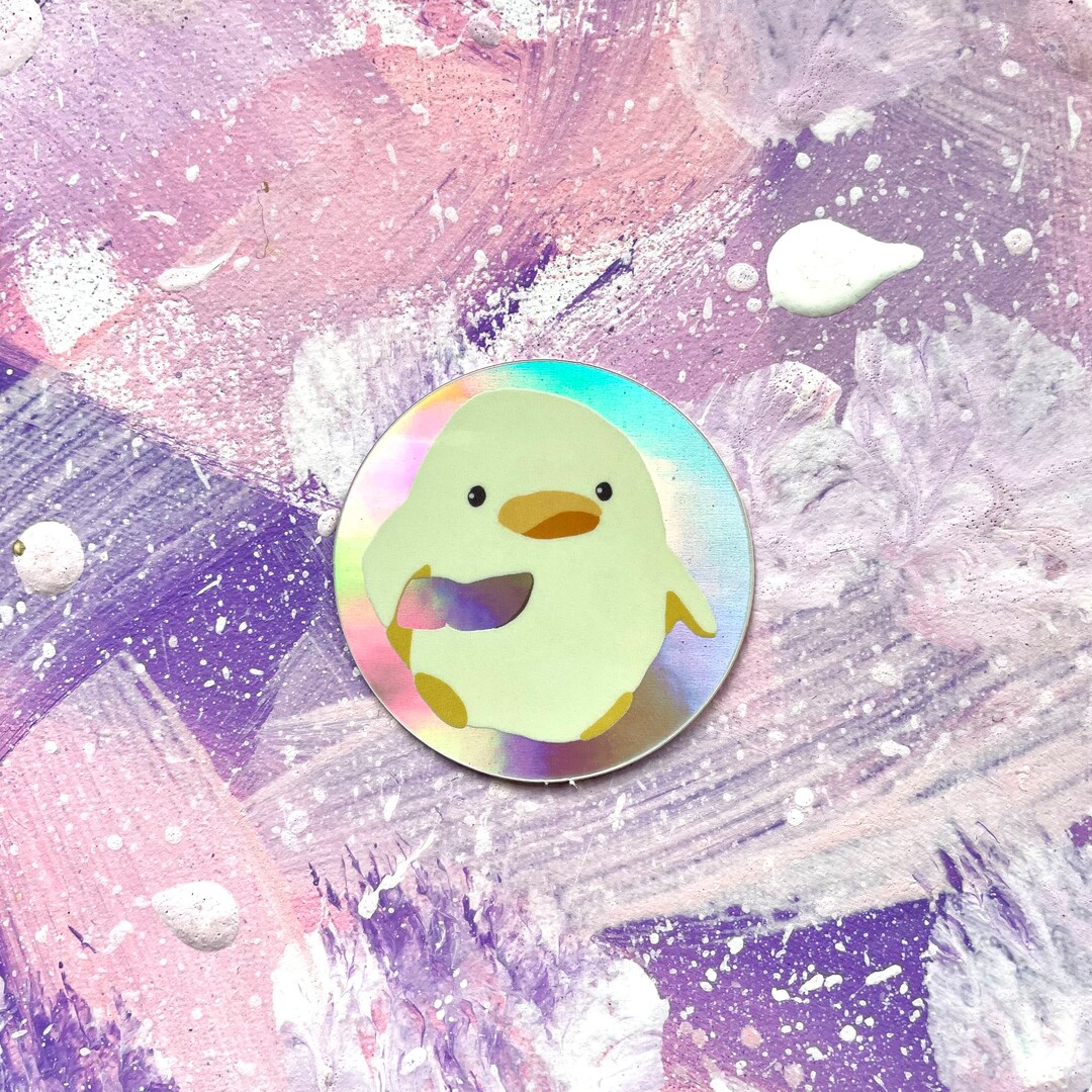 Bad Boi Vinyl Sticker: Holographic Edition! - Meme Sticker - Waterproof ...