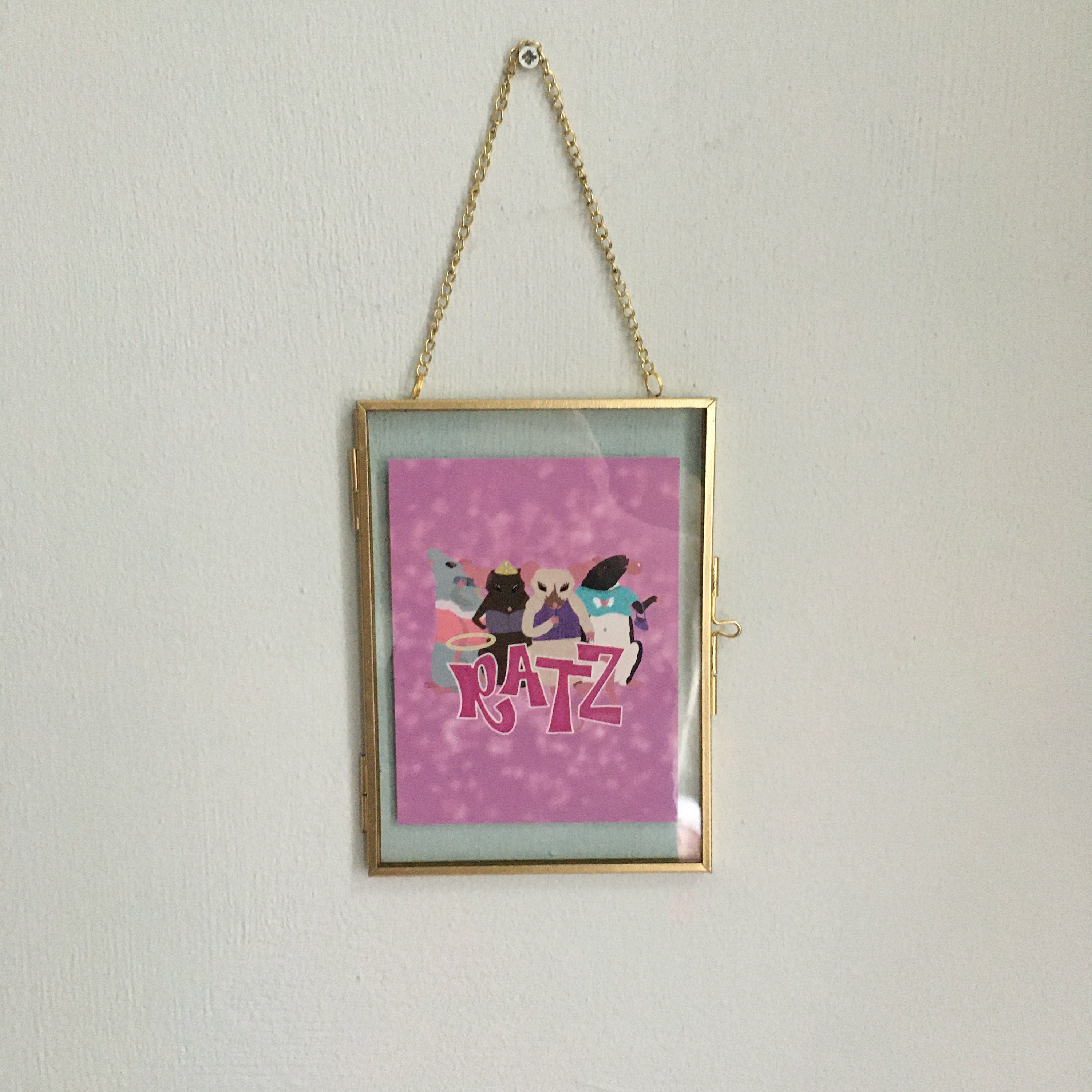 Bratz / Ratz Art Print y2k aesthetic home decor - Etsy Nederland