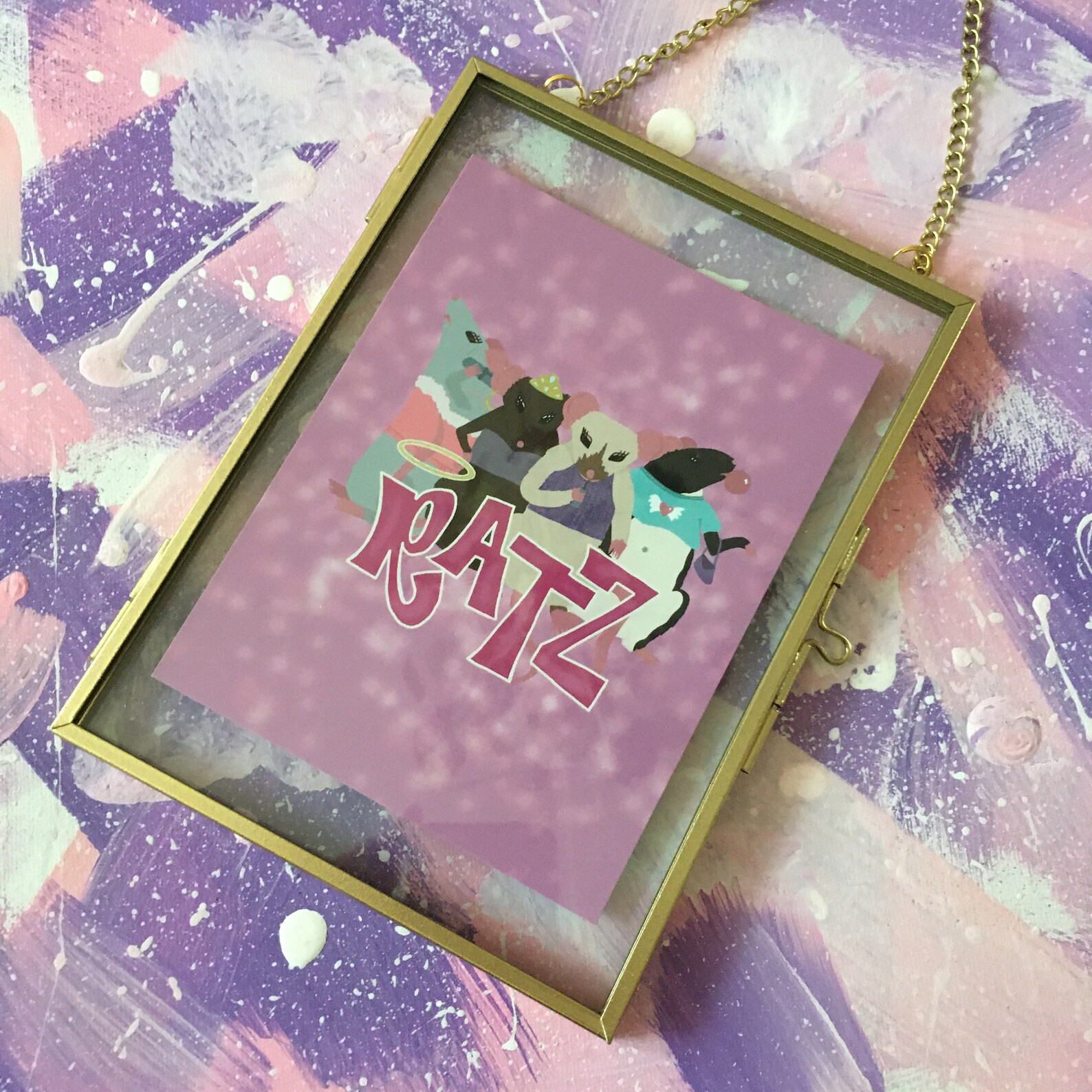 Bratz / Ratz Art Print Y2k Aesthetic Home Decor - Etsy