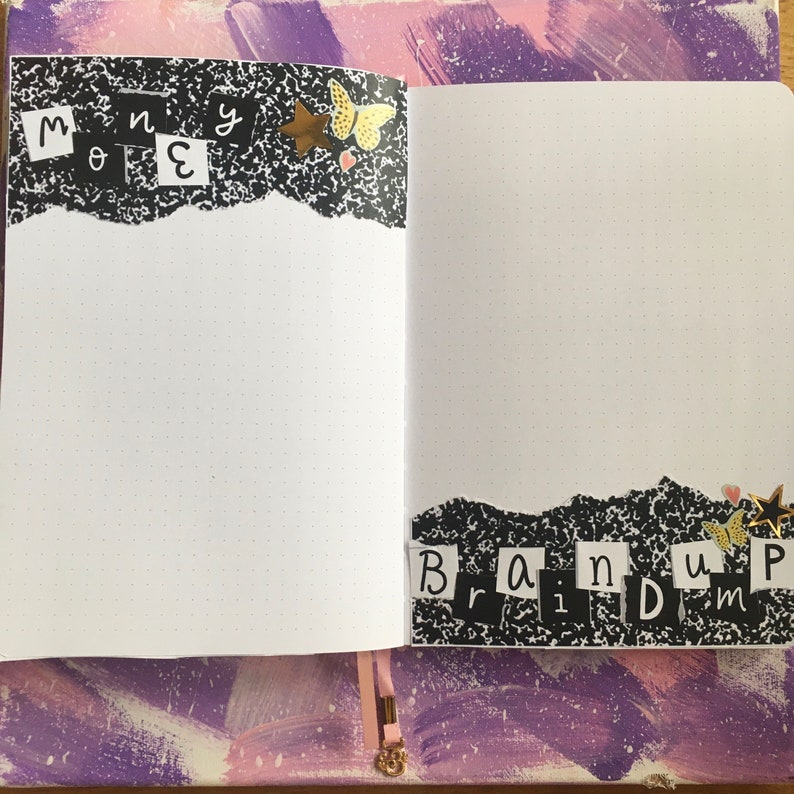 Alphabet Sticker Pack Magazine Cut Out Letters Journaling - Etsy