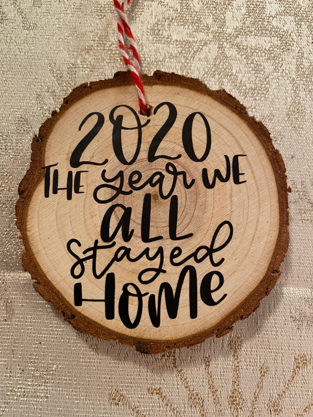 2020 the Year We All Stayed Home Ornament - Etsy