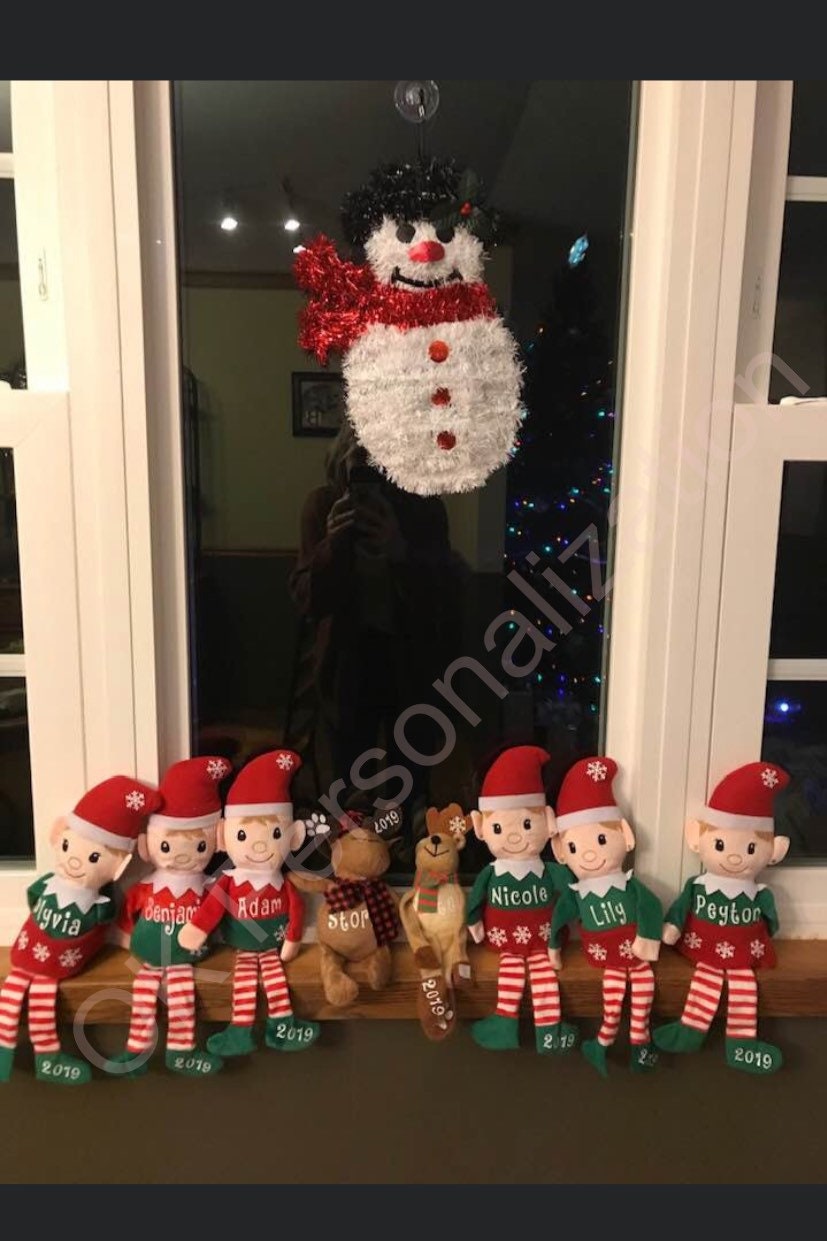 Personalized Christmas Elf Boy/girl Elves. - Etsy