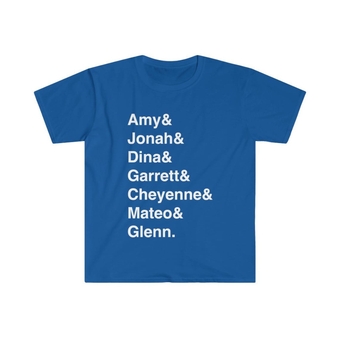 Superstore Names T-shirt Amy Jonah Dina Garrett Cheyenne - Etsy Canada