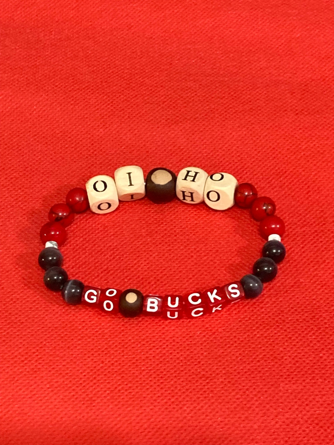 Ohio State BUCKEYE Fan Bracelet - Etsy