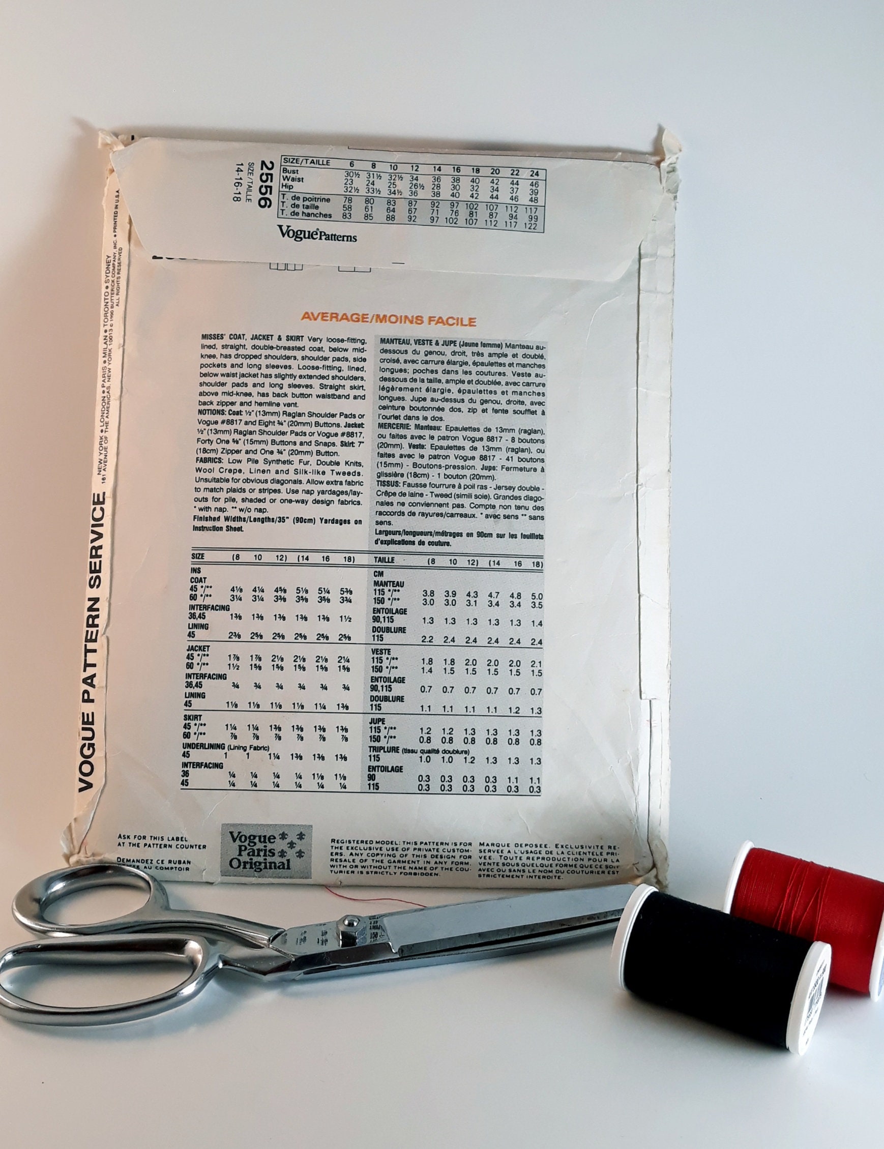 Craft Supplies & Tools Sewing & Fiber Jacket and Skirt Patrick Kelly ...