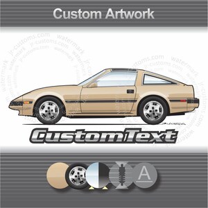 Custom 1984-89 Nissan 300ZX Z31 GL GLL Turbo V6 2+2 50th Anniversary ...