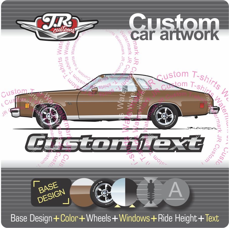 Custom 1973 1974 1975 76 77 1976 1977 Chevy Chevelle Malibu Classic ...