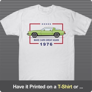 Custom 1975 1976 1977 75 76 77 Chevrolet Camaro Type LT Rally - Etsy